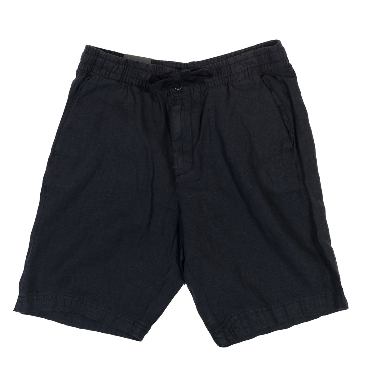 Solero - Hør shorts - Dark Navy – Skjorten.dk