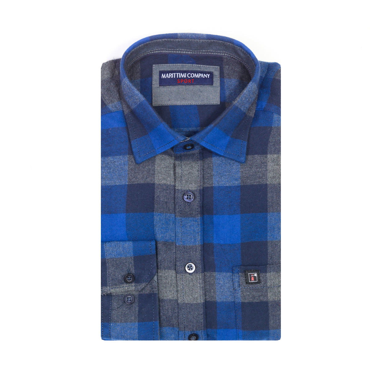 Lumberjack Blue - Modern fit – Skjorten.dk
