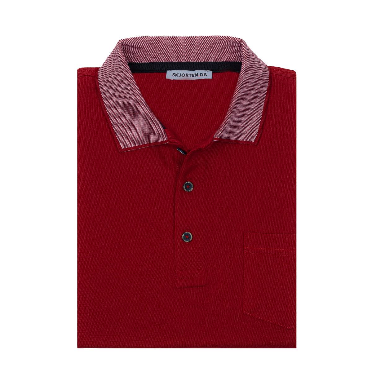 Solero Polo Red - Slim fit – Skjorten.dk